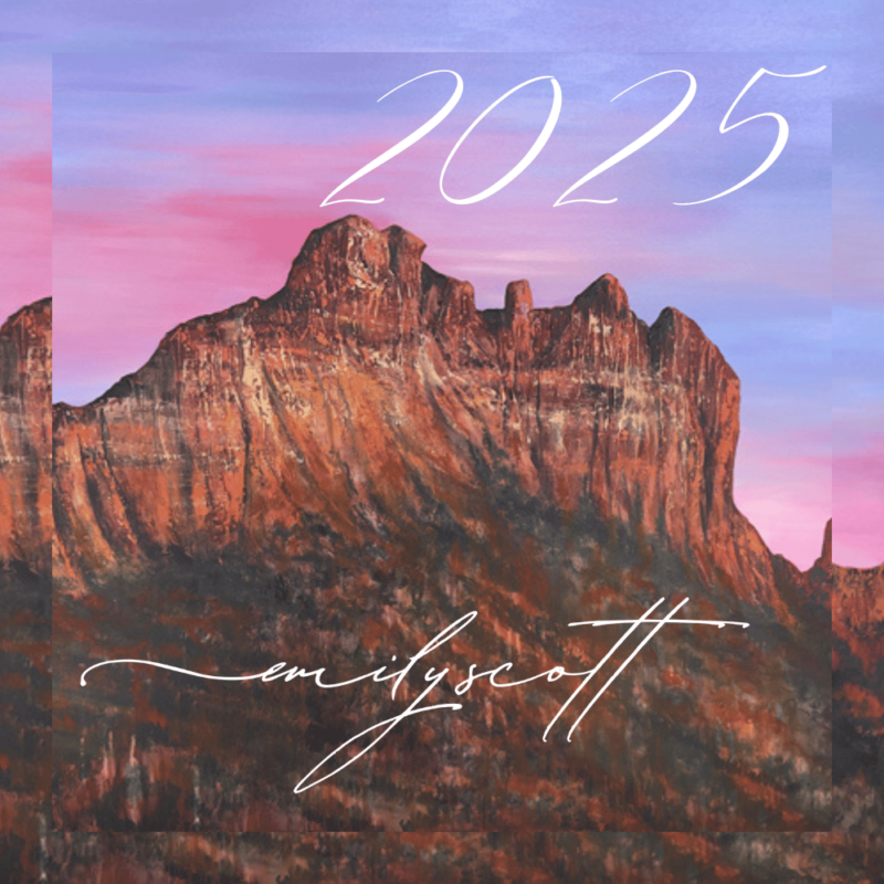 2025 Art Calendar | Emily Scott Studios